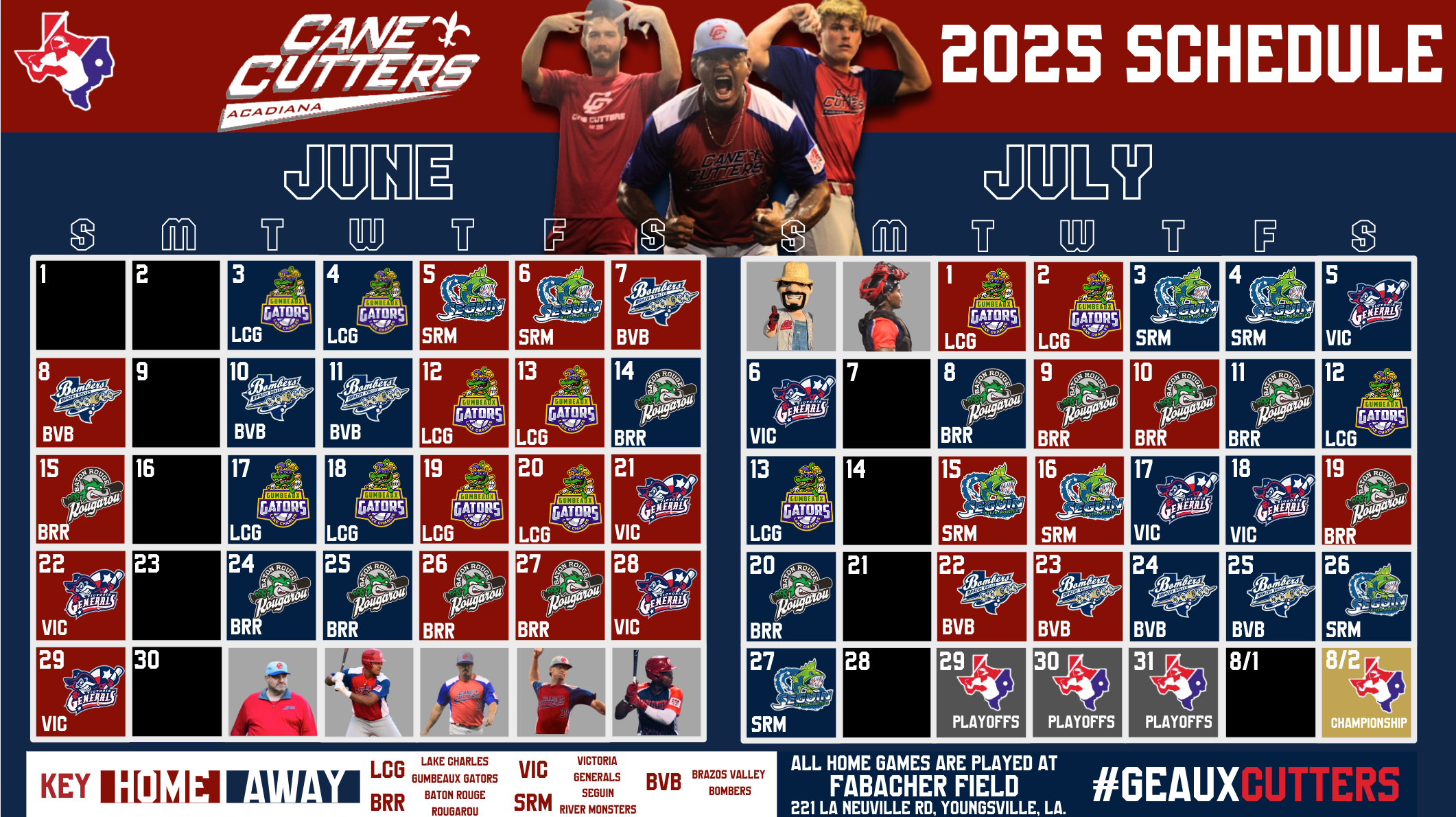 canecuttersbaseball.com: Cane Cutters News